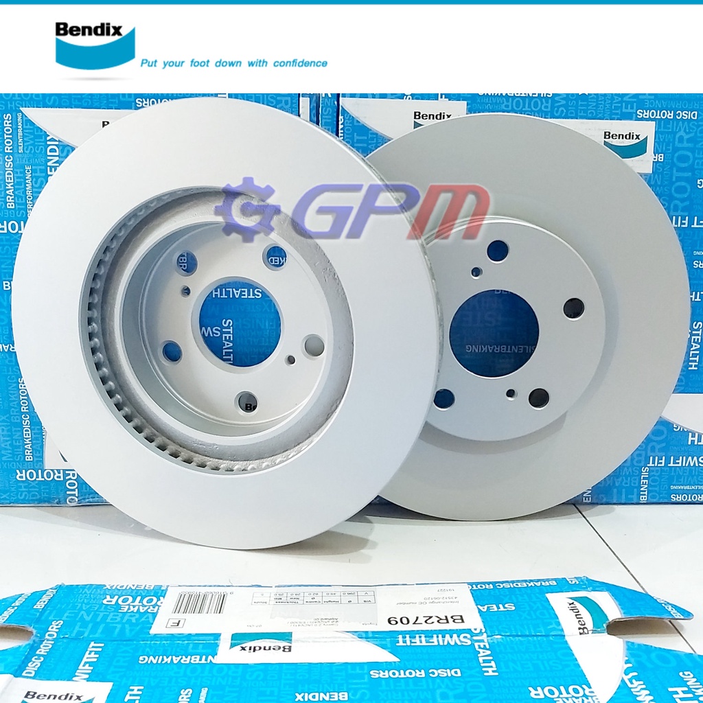 Jual Bendix Disc Rotor Toyota Camry 2007-2013 Cakram Depan Kanan dan ...