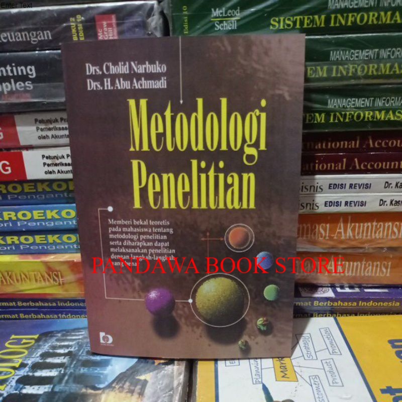 Jual Metodologi Penelitian by Cholid Narbuko | Shopee Indonesia