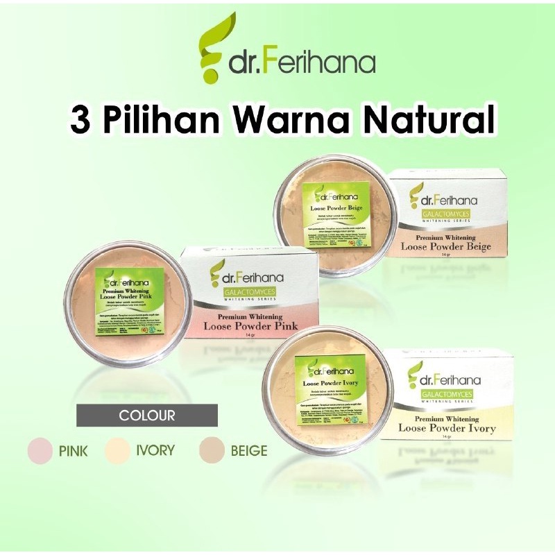 Jual PREMIUM LOOSE POWDER dr. Ferihana Cosmetics | Shopee Indonesia