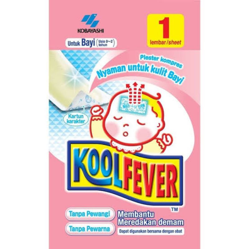 Jual Kool Fever Bayi per-BOX isi 12 Lembar | Shopee Indonesia