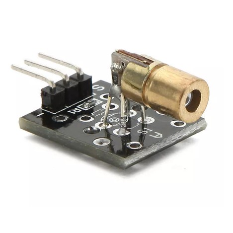 Jual Modul KY-008 650nm Laser Transmitter sensor 6mm 5V 5mW Red Laser ...