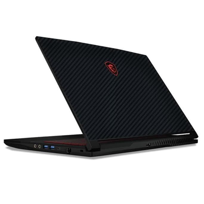 Jual Premium Skin MSI GF63 - Black Carbon 3M (FRONT) | Shopee Indonesia