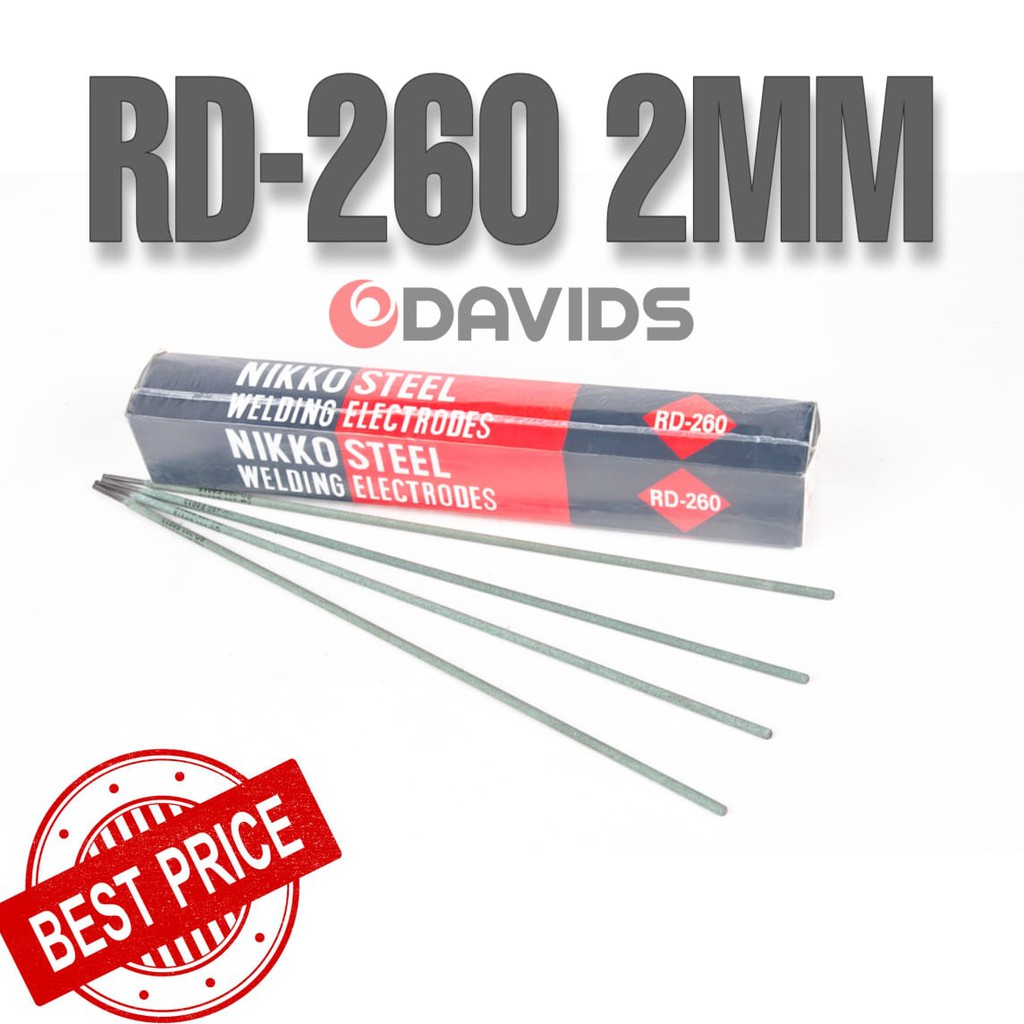 Jual Kawat Las Listrik 2 mm RD260 Nikko Pakan | Shopee Indonesia