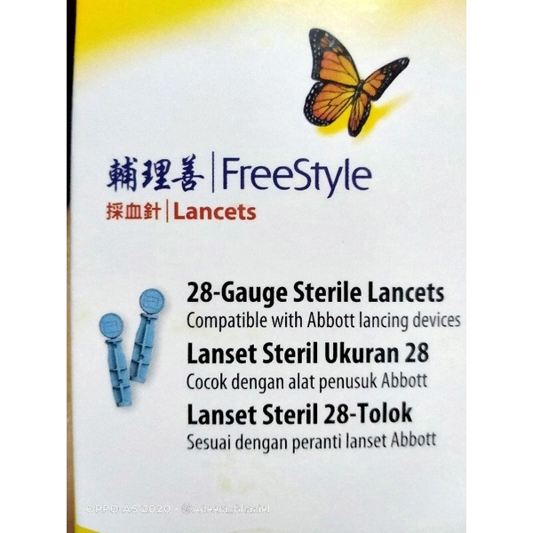 Jual Lancet/ jarum freestyle ecer 50 pcs | Shopee Indonesia