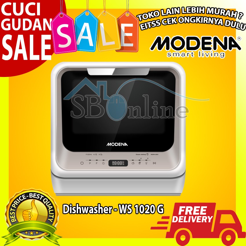 Jual Dishwasher by Modena - Tempat Cuci Piring Modena - WS 1020 G ...