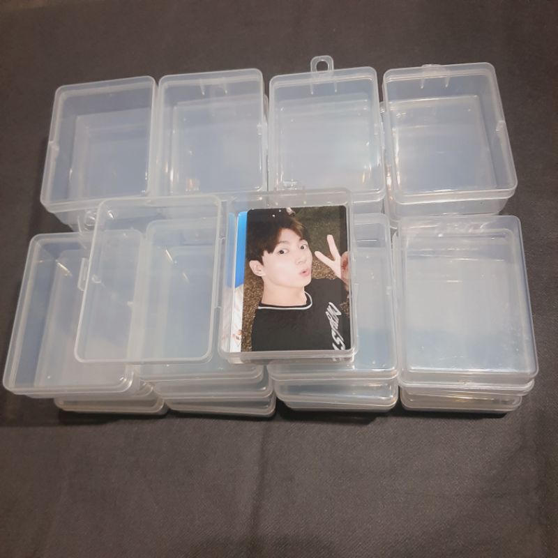 Jual BOX ATAU KOTAK PLASTIK PHOTOCARD SANGAT TEBAL (BAHAN PACKING ATAU ...