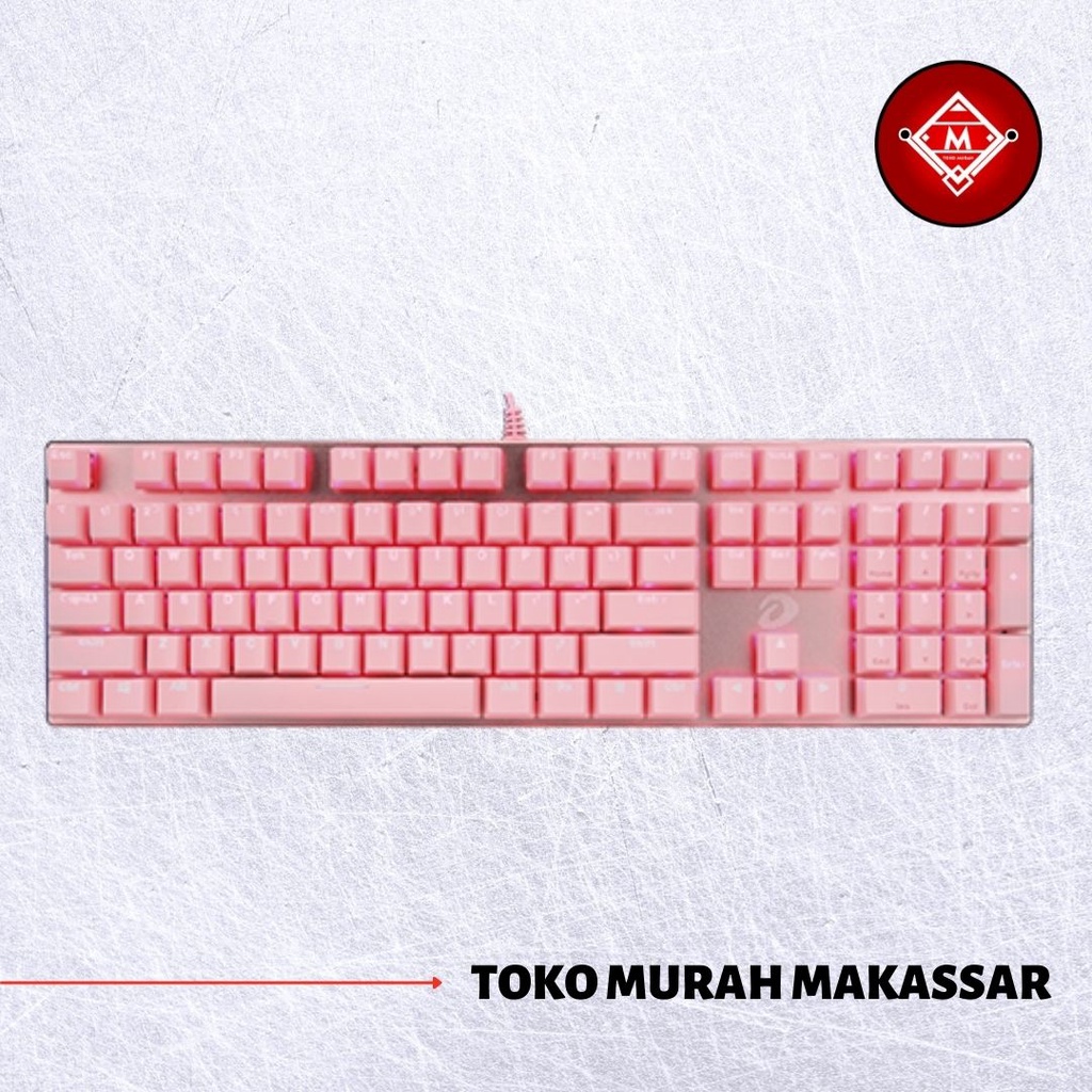 Jual KEYBOARD GAMING DAREU EK810 PINK FULLSIZE MECHA / KEYBOARD DAREU ...