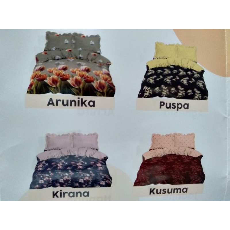 Jual 1 set bed cover kintakun sprei rumbai | Shopee Indonesia