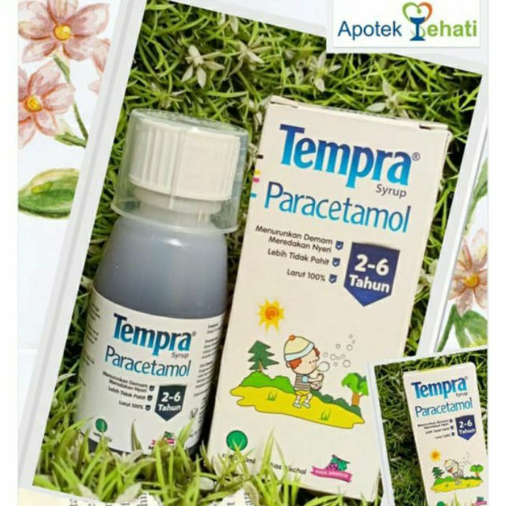 Jual Tempra Syrup 60 mL / Tempra Sirup Paracetamol Rasa Anggur Obat ...