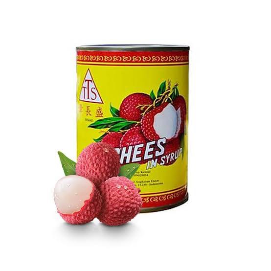 Jual TTS Lychees in Syrup 567gr/Lecy Kaleng/TTS Leci | Shopee Indonesia