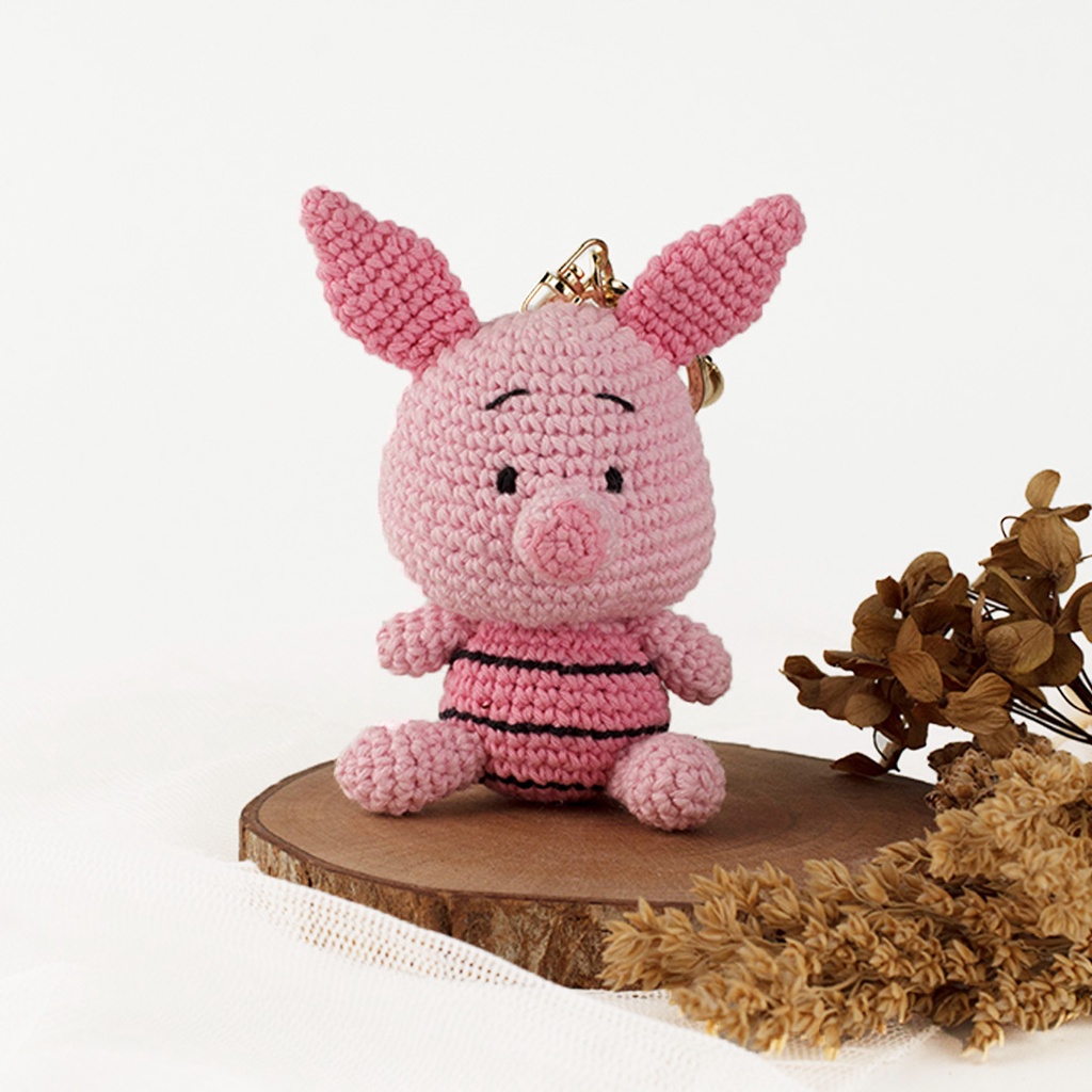 Jual Piglet Disney Amigurumi | Keychain | Crochet | Shopee Indonesia