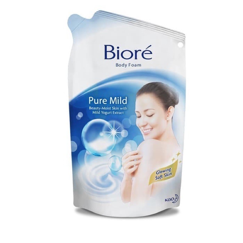 Jual Sabun Biore varian Pure Mild, isi 450 ML | Shopee Indonesia