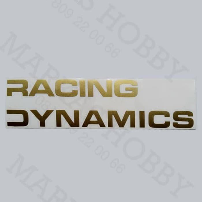 Jual Stiker / Sticker Racing Dynamics Textline | Shopee Indonesia