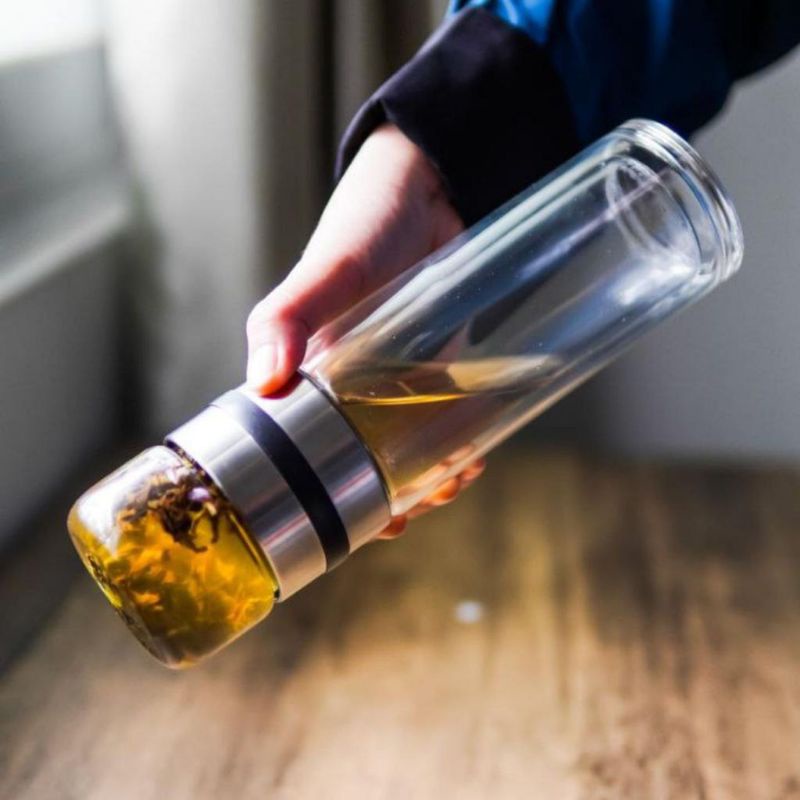 Jual OZA Tea | Tumbler | Botol Double Wall - 400 ml | Shopee Indonesia