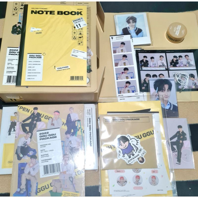 Jual [SHARING] ENHYPEN - GGU GGU PACKAGE 2022 Photobook/ notebook ...