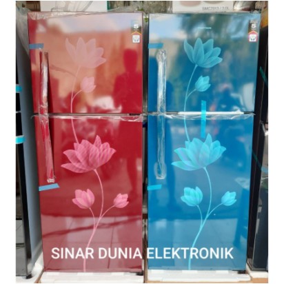 Jual Polytron Kulkas 2 Pintu 200 Liter PRB 219 B/R Rak Tempered Glass ...