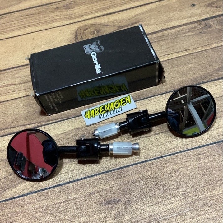 Jual kaca spion sepion jalu stang stir setir setang lipat bulat cembung ...