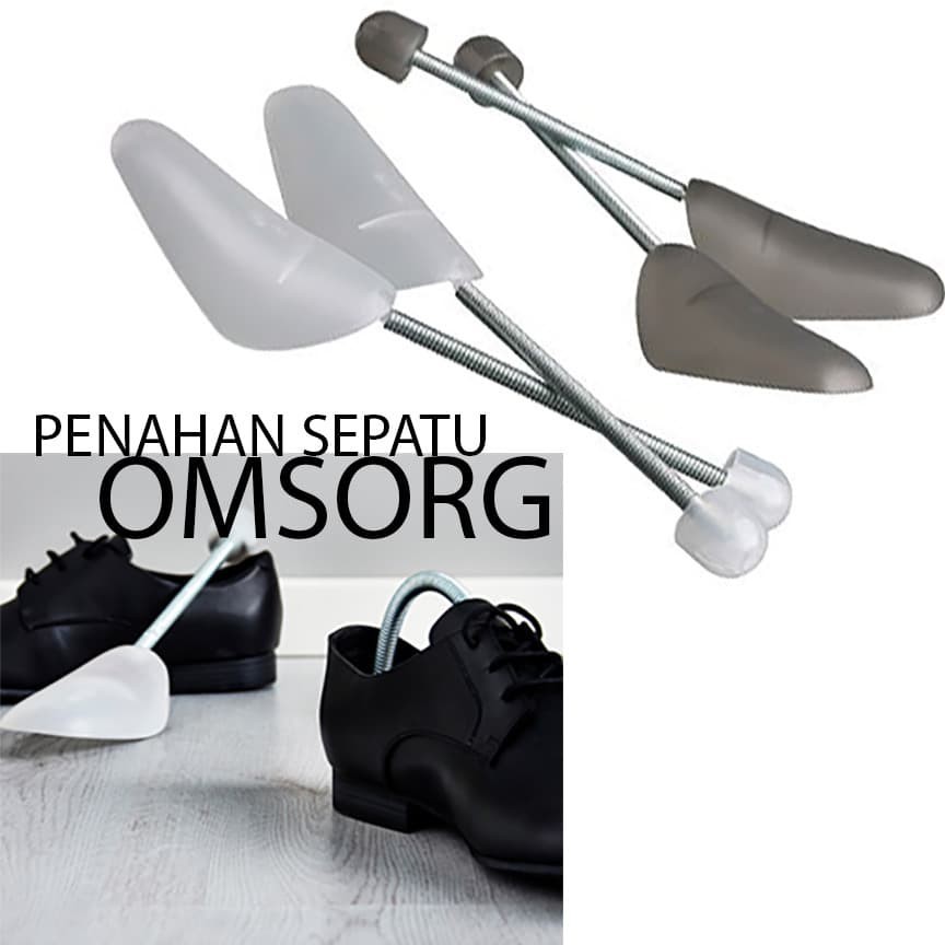 Jual penahan bentuk sepatu OMSORG SHOE TREE PENGASAK 1 set penahan ...