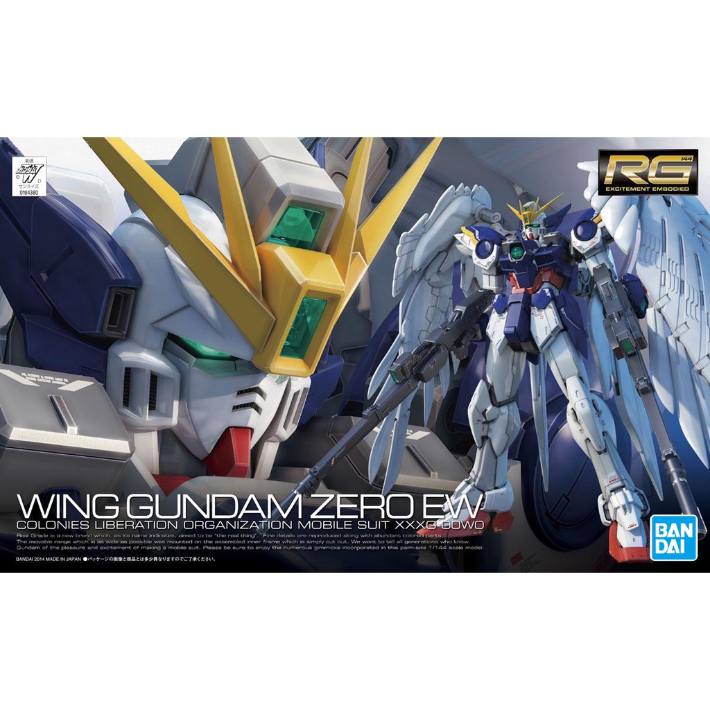 Jual BANDAI RG 1/144 Wing Gundam Zero EW Custom Real Grade | Shopee ...