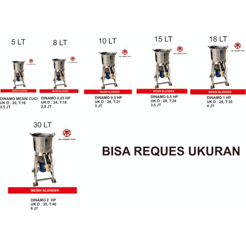 Jual Mesin Blender UKM 8 Liter | Shopee Indonesia