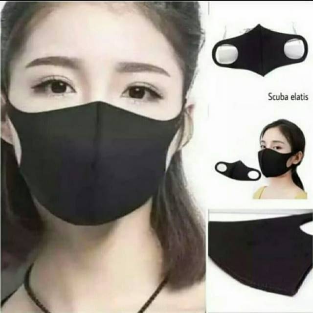 Jual Masker Scuba Premium Earloop Mask Skuba Masker Kain | Shopee Indonesia