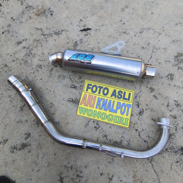 Jual TERMURAH KNALPOT DOS KOLONG KARISMA BLADE ABSOLUTE REVO SUPRA X ...