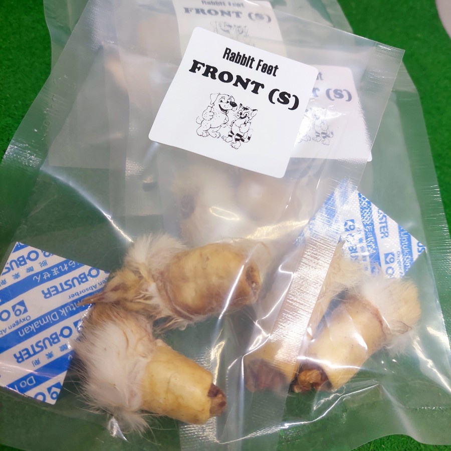Jual RABBIT JERKY FOR DOG & CAT - EARS KUPING / FRONT FEET KAKI DEPAN ...
