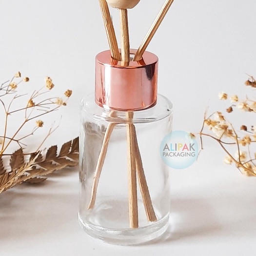 Jual [MINIM 20PCS] Botol Reed Diffuser 30ml Kaca Bening RING ROSEGOLD ...