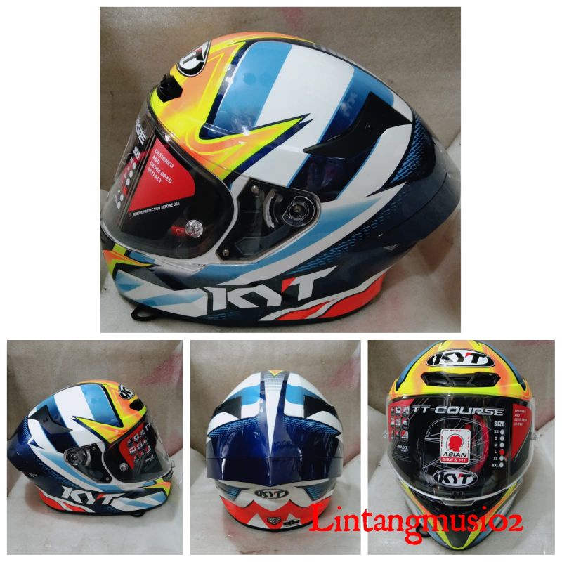 Jual KYT TTC MASIA WINTER DOFF,, TTC ESPAGARO WINTER TEST,MARIO REPLICA ...