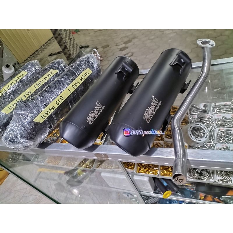 Jual kenalpot ZRC copy CMS NMAX OLD dan NMAX NEW,AERO OLD,AEROX NEW ...