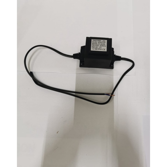 Jual TRAVO 12 VOLT ADAPTOR 12V LAMPU KOLAM RENANG WATERPROOF 20 WATT ...