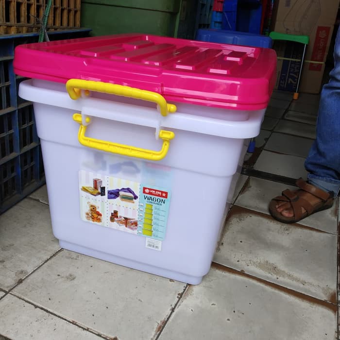 Jual LION STAR CONTAINER WAGON / BOX / KOTAK PENYIMPANAN | Shopee Indonesia
