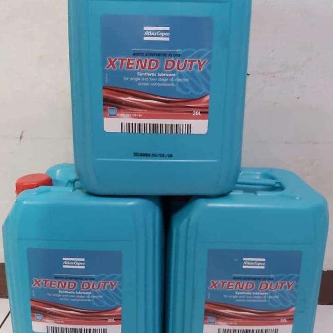 Jual Oli Compressor Atlas Copco Xtend Duty Full Synthetic | Shopee ...