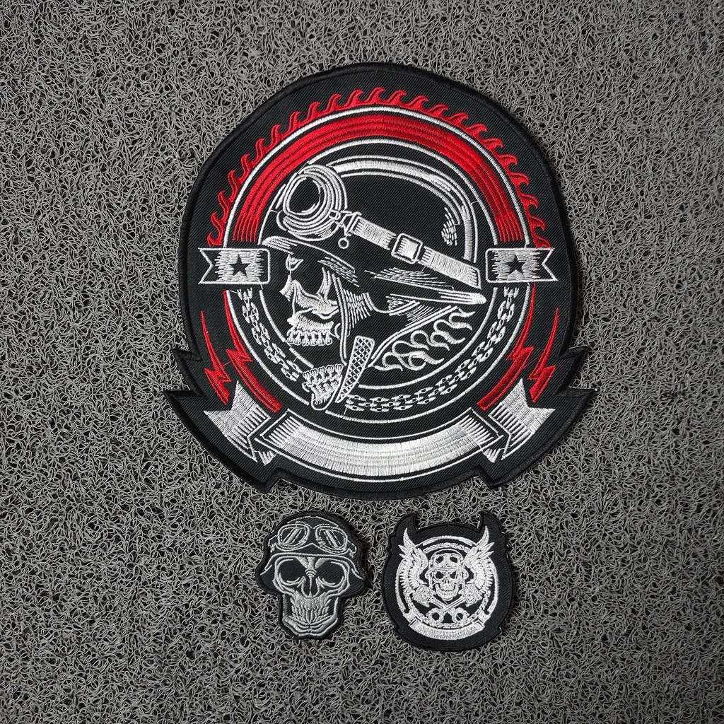 Jual Patch bordir cafe racer emblem chopper patch motor | Shopee Indonesia