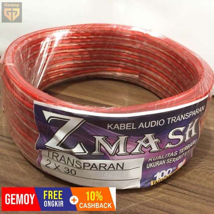 Jual Kabel Serabut 2x30 Panjang Untuk Listrik Rumah Audio Kabel Lampu KABEL LISTRIK TRANSPARAN ...