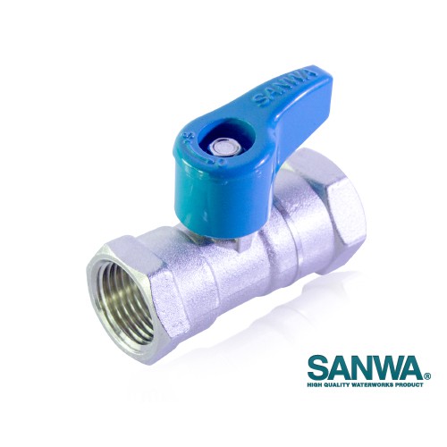 Jual Sanwa FF Ball Valve Kuningan 1/2" Stop Kran Kuningan 1/2" | Shopee Indonesia