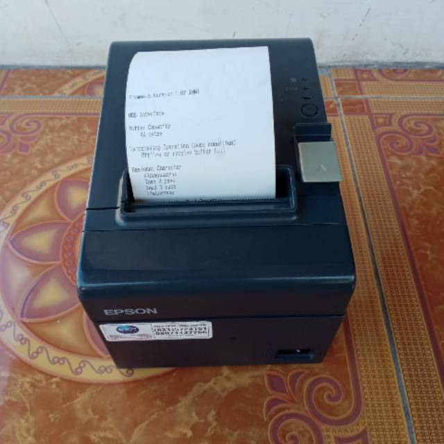 Jual Printer thermal TM-T82 USB autocutter/printer epson/printer kasir ...