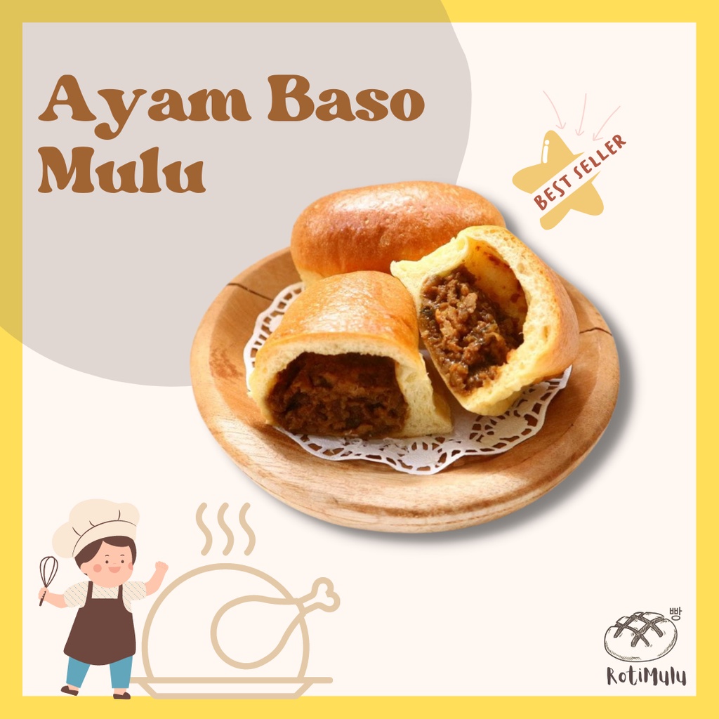 Jual Roti Ayam Baso Premium HALAL | Shopee Indonesia