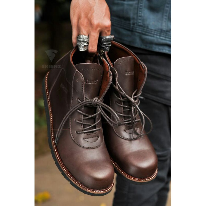 Jual sepatu boots gunung safety resleting anti api | Shopee Indonesia