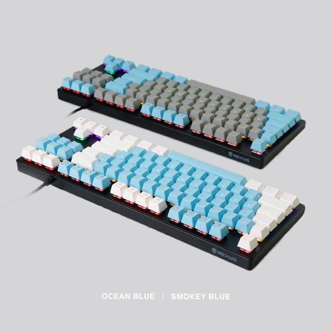 Jual Rexus Keyboard Gaming Mechanical Legionare MX5.2 TKL - Biru, Blue ...