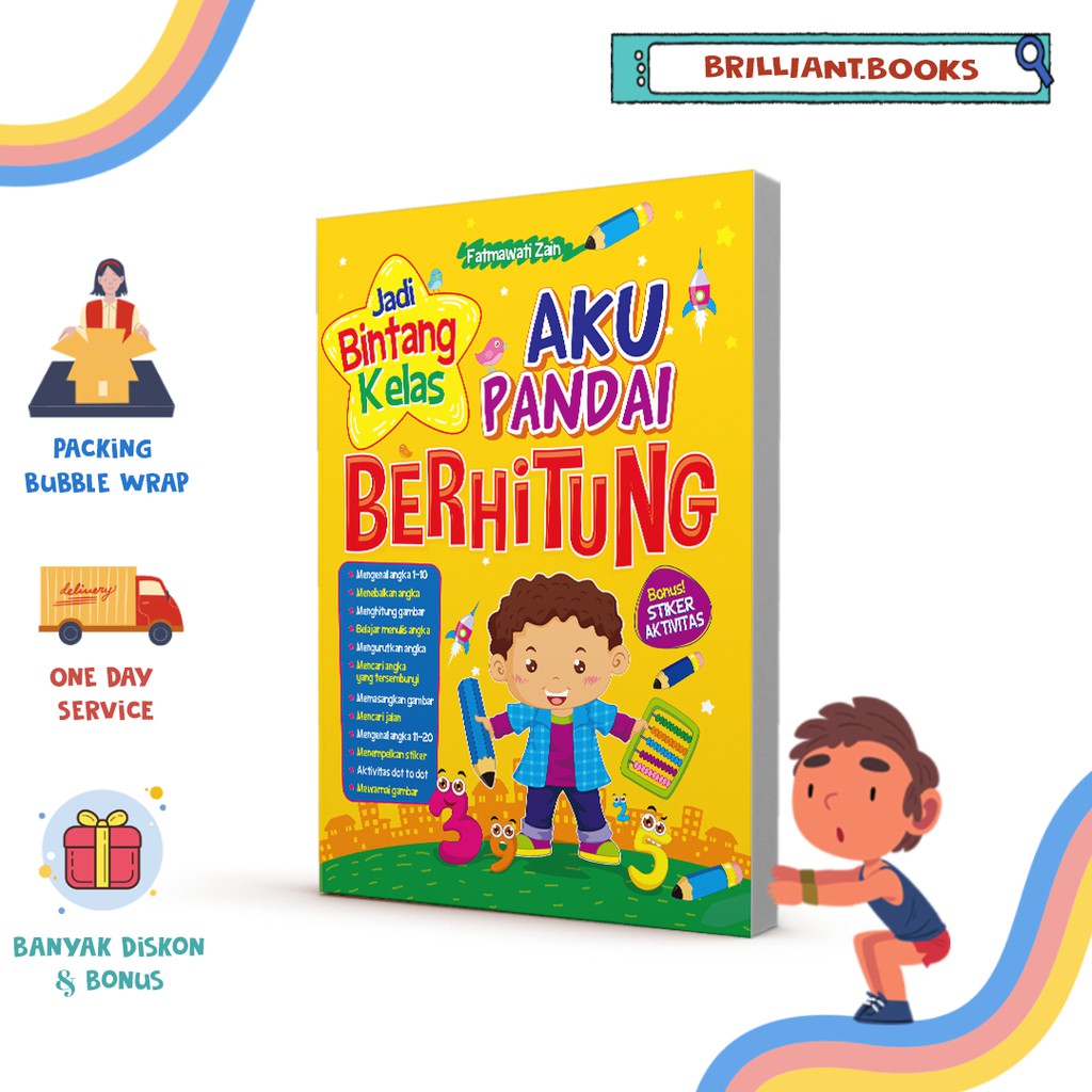 Jual PROMO - Buku Anak Pandai Berhitung (Jadi Bintang Kelas ...