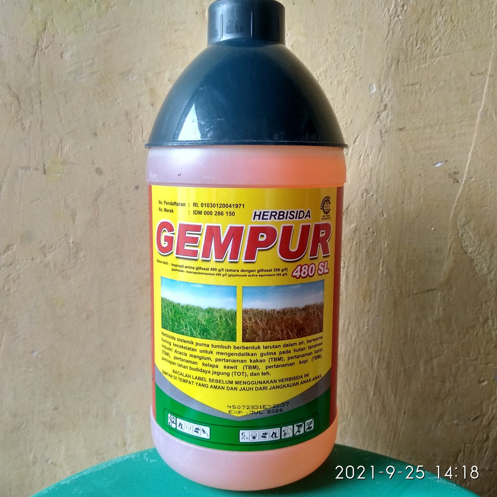 Jual GEMPUR 480SL - 1 Liter Herbisida Sistemik | Shopee Indonesia