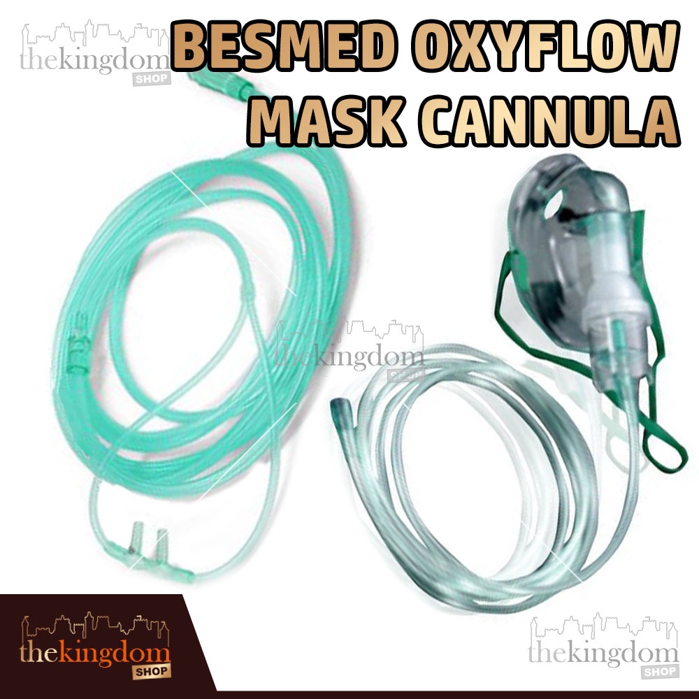 Jual Besmed Nebulizer Mask Child Masker Selang Oksigen Oxyflow Cannula ...