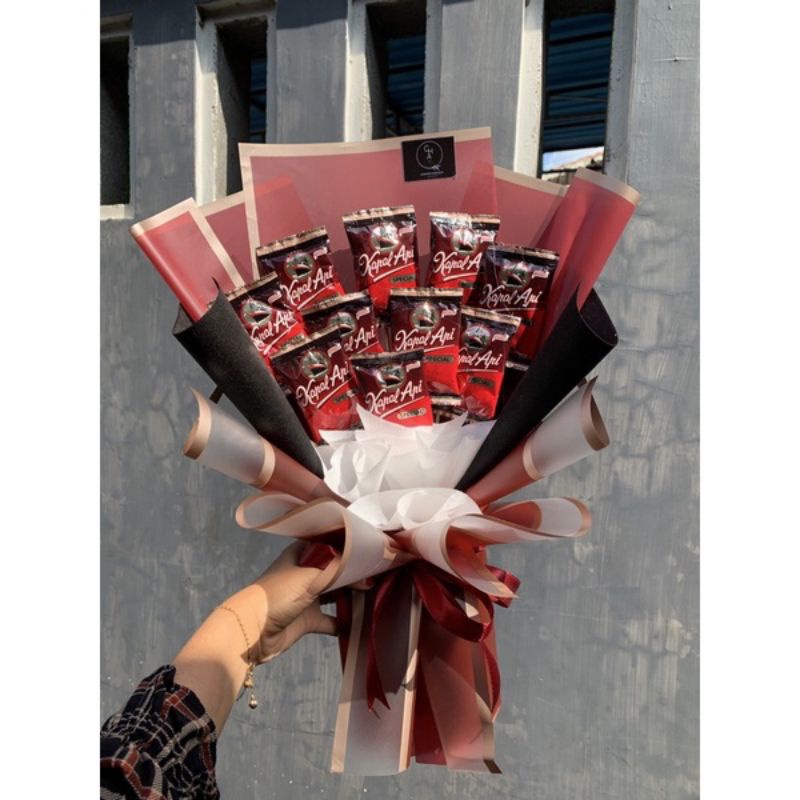 Jual Buket kopi kapal api dan top kopi | Buket kopi/ Bucket/ Buket kopi ...