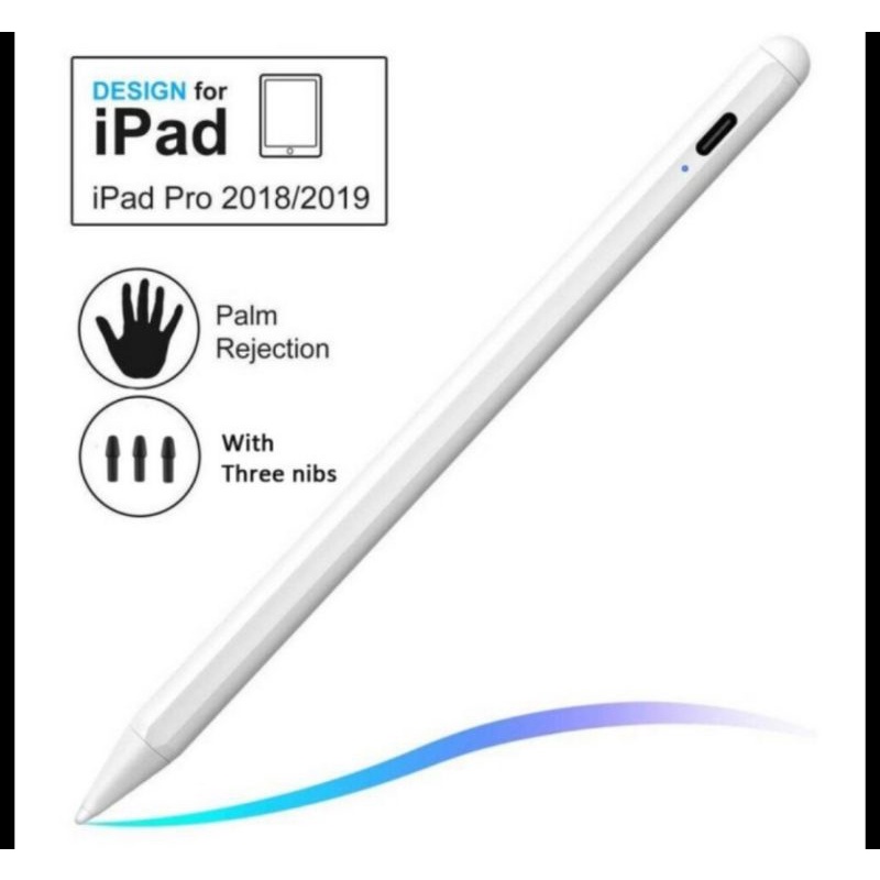 Jual stylus pen pencil palm rejection stylus pen touch screen palm ...