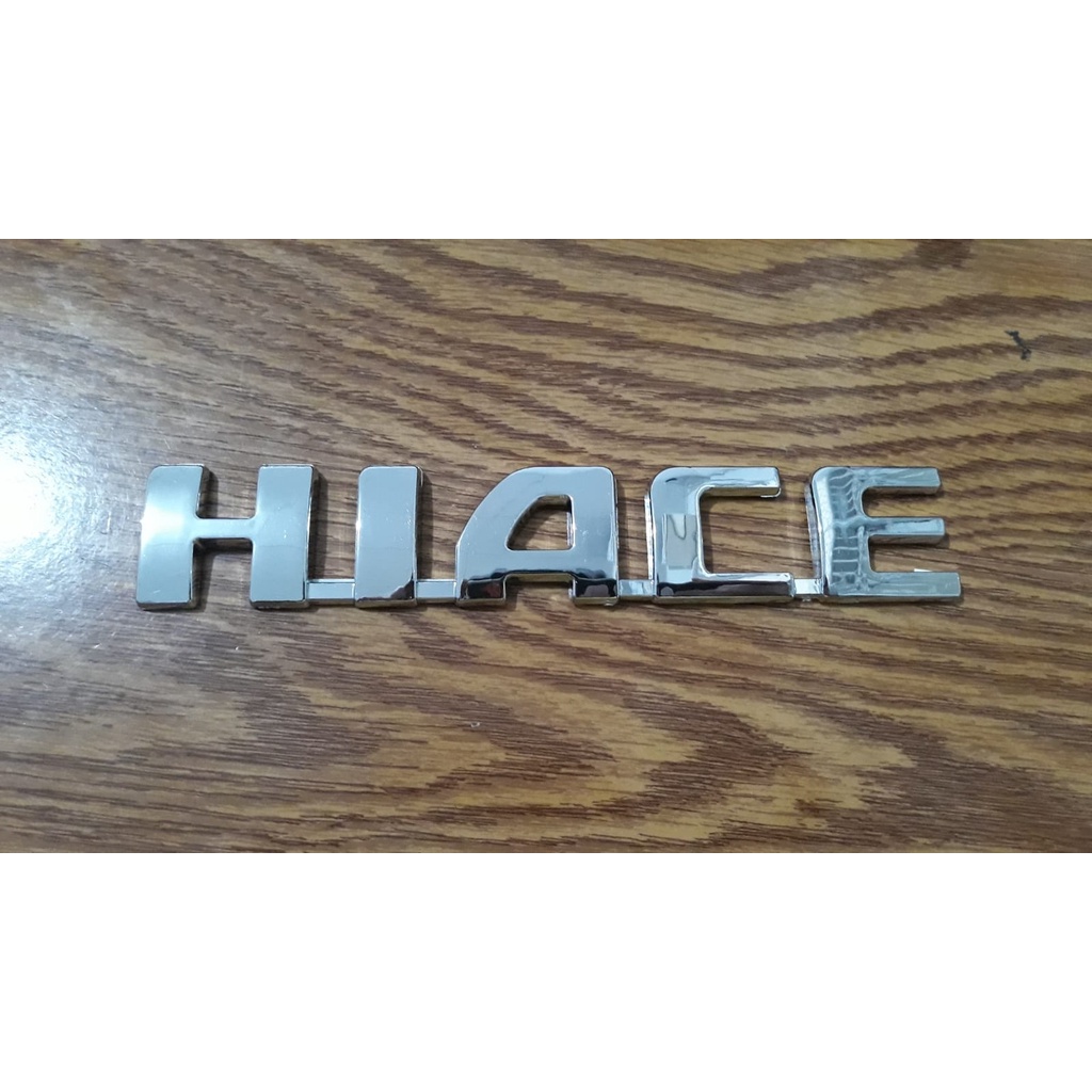 Jual emblem hiace chrome | Shopee Indonesia