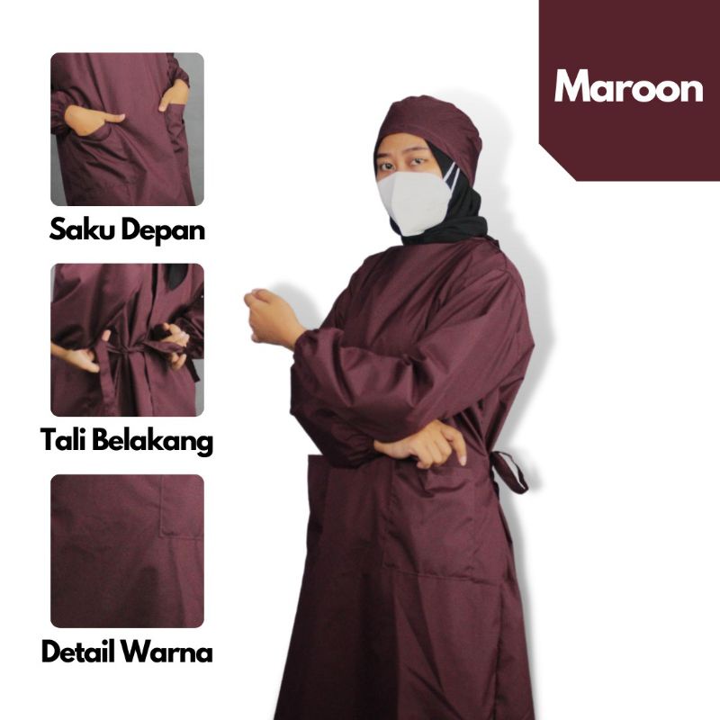Jual Apd Gown medis/surgical gown waterproof | Shopee Indonesia