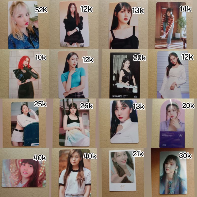 Jual Photocard Gfriend Album Sowon Yerin Yuju Sinb Umji | Shopee Indonesia