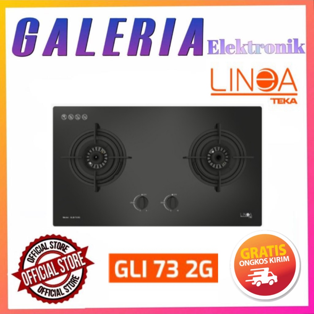 Jual KOMPOR TANAM GAS TEKA LINEA GLI 73 2G AI AL 2TR 2 TUNGKU 70cm 70 ...