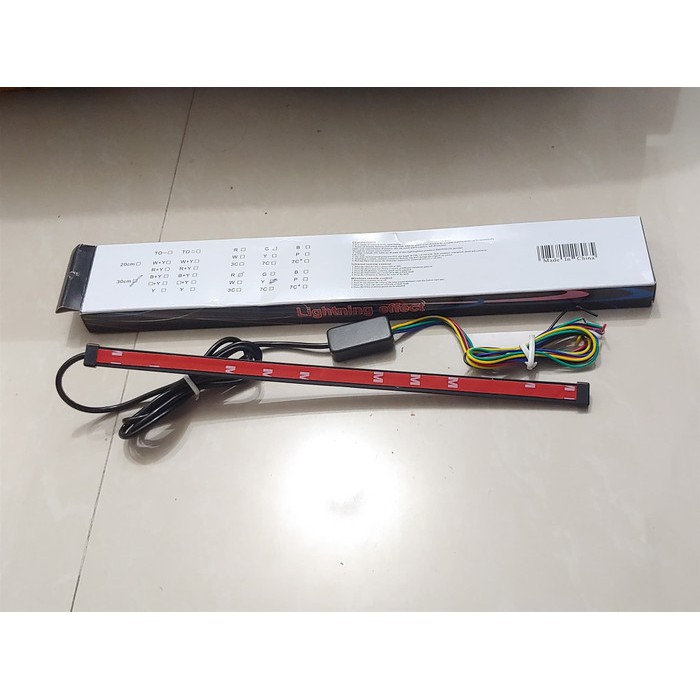 Jual LAMPU LED STOP STRIP DRL SEN TIPE RUNNING 30 CM WATERPROOF ...